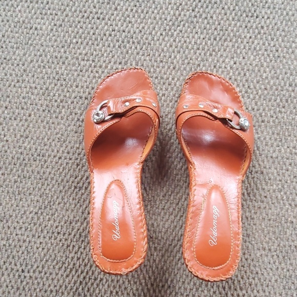 udom agg | Shoes | Udom Agg Open Back Open Toe High Heel Sandals | Poshmark